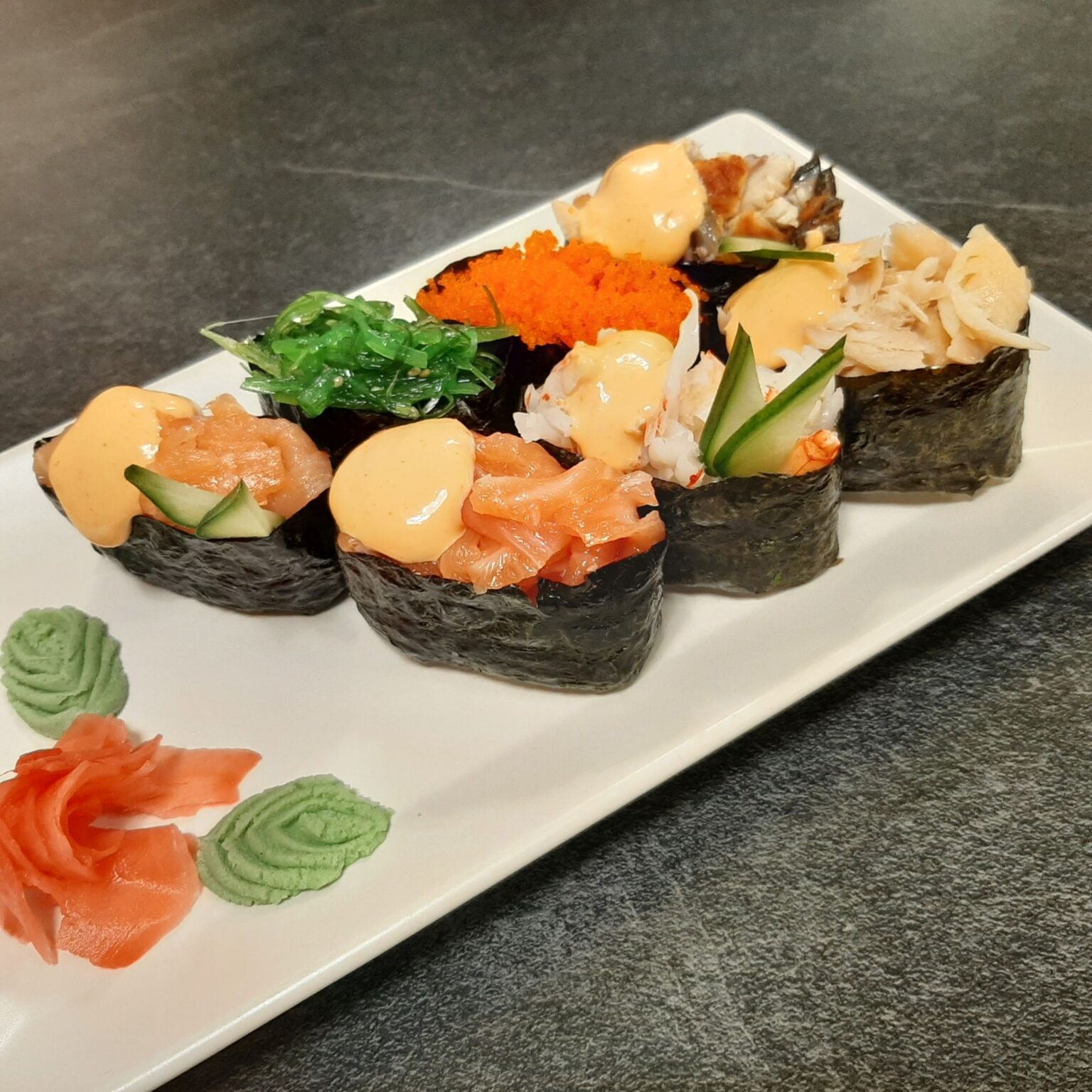 Št. 80 - Gunkan Set (6 kosov)